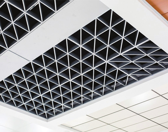 Diagonal Cell Techno Ceiling Products
